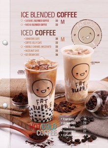 Menu | Fat Bubble