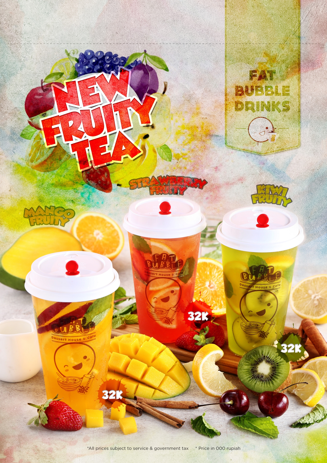 Menu | Fat Bubble
